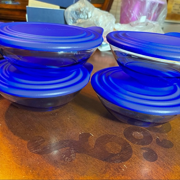 Tupperware | Dining | Tupperware Sheerly Elegant Bowl Set | Poshmark